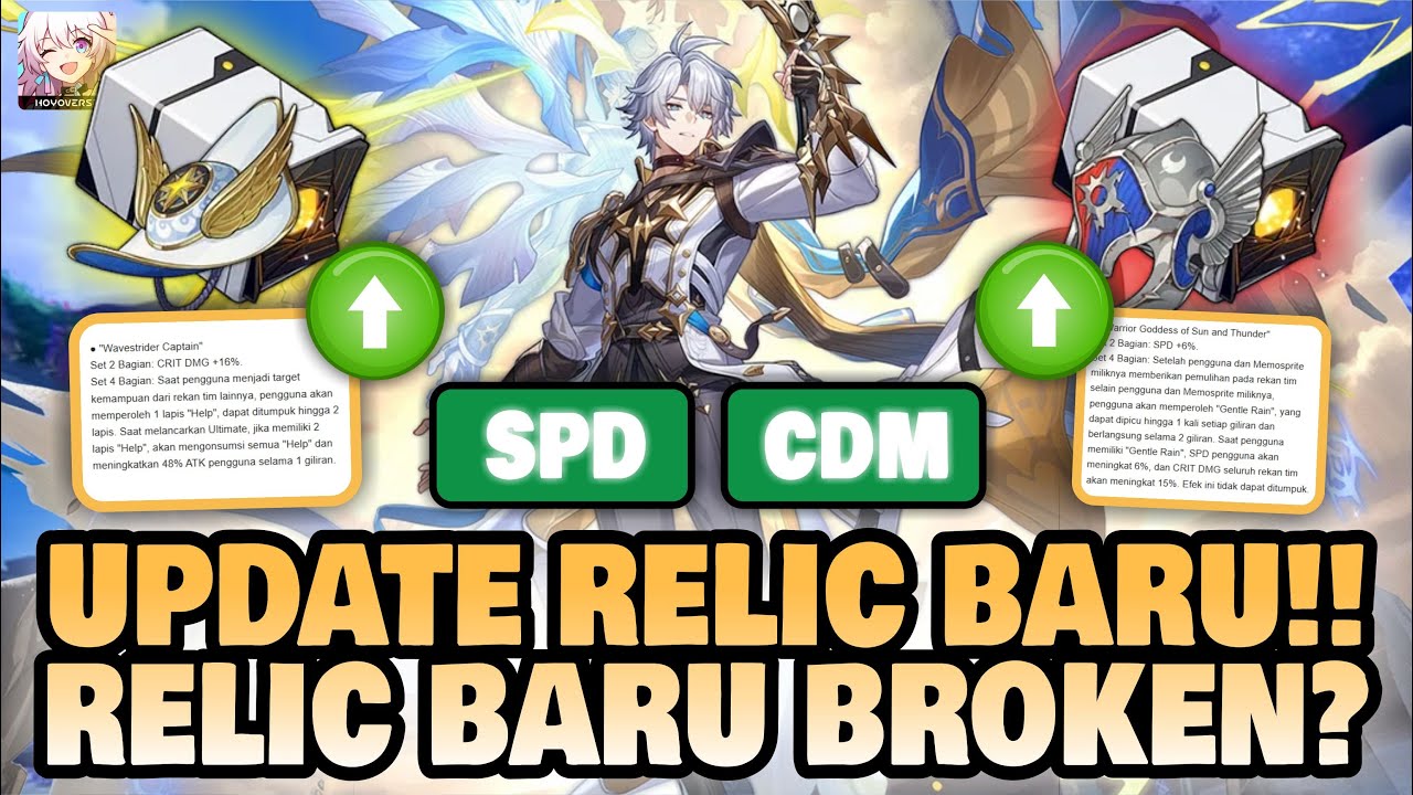 UPDATE RELIC BARU BROKEN??! RELIC BARU BUAT SIAPA?? 🤔 | Honkai: Star ...