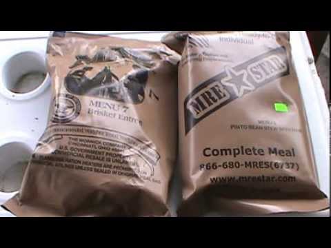Inside MREs-know what you're buying - YouTube