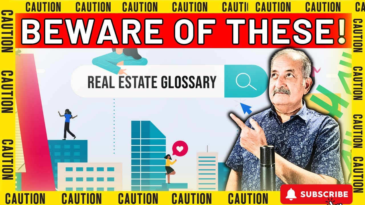 Fear of Real Estate Mistakes: Learn 21 Must-Know Terms For MASTERY | Real Estate Glossary ...