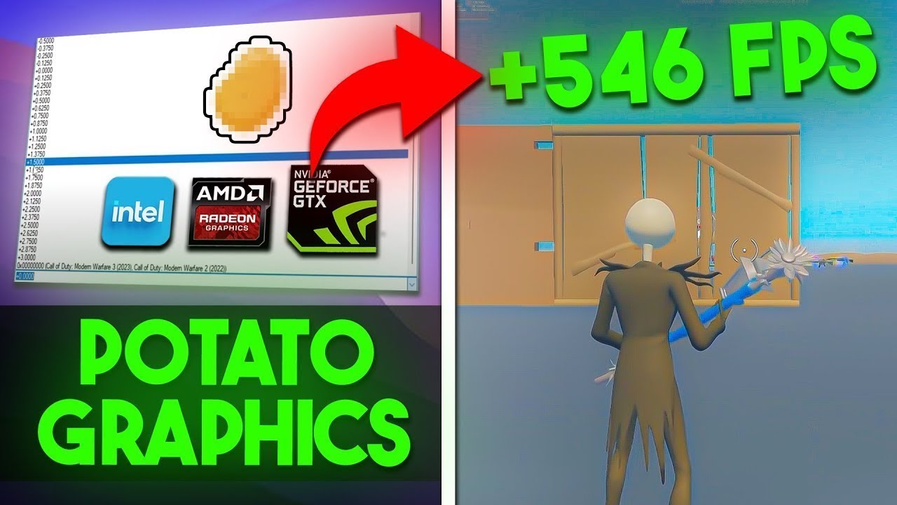 How to Get Potato Graphics On Nvidia, Intel & AMD GPU in Fortnite (Max ...