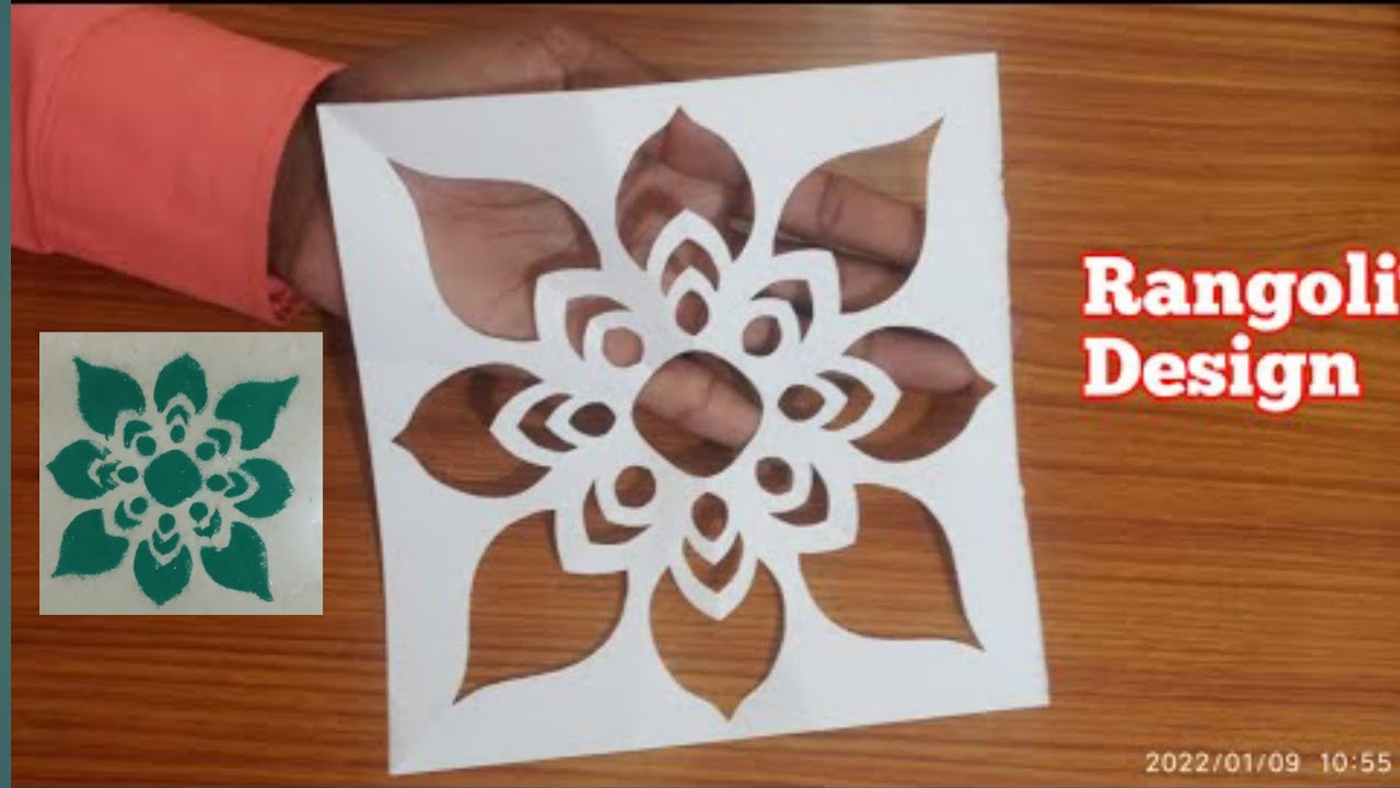 Rangoli Paper cutting | paper cutting design | Rangoli design | Stencil ...