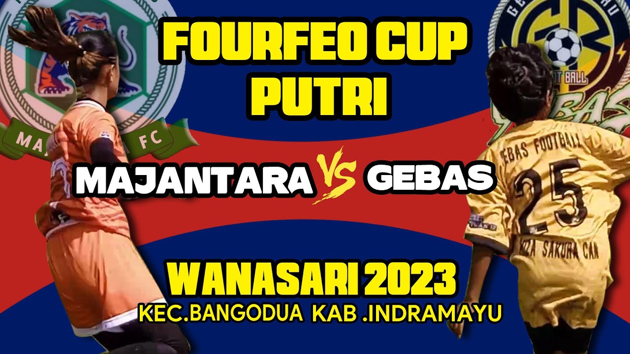 Aksi Seru Pertandingan Sepak Bola Putri Gebas VS Majantara | Fourfeo ...
