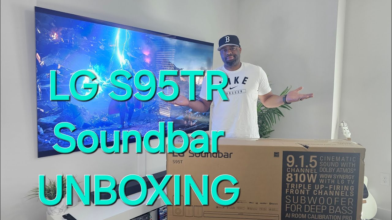 LG S95TR Soundbar Unboxing | Best soundbar for LG TVs? - YouTube