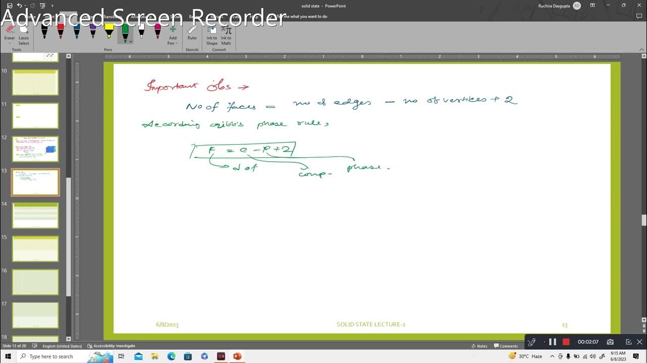 SOLID STATE LECTURE-4 PART -2 - YouTube