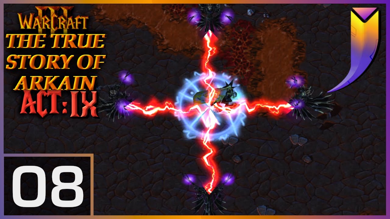 Warcraft 3: The TRUE Story of Arkain [Act 9] 08 - King of the Dead ...