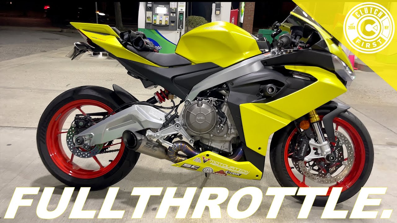 Yamaha R1 & Aprilia RS660 Highway Night Run - YouTube