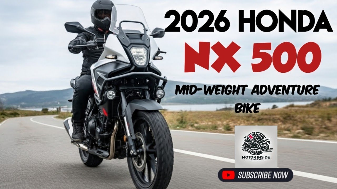 2026 Honda NX 500 Review | The Perfect Mid-Size Adventure Bike! # ...