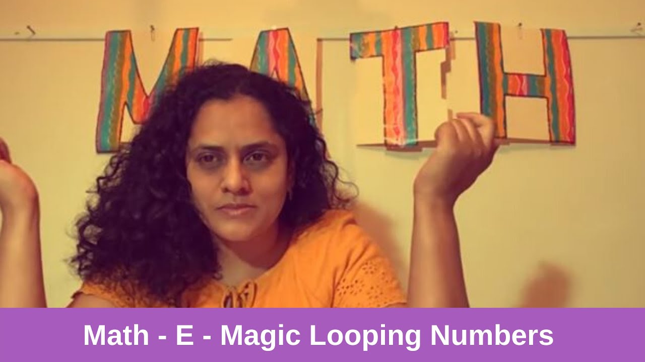 Math -E- Magic: Looping Numbers - YouTube