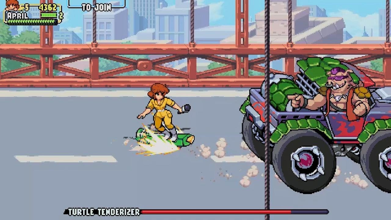 Teenage Mutant Ninja Turtles: Shredder's Revenge: April O' Neil vs ...