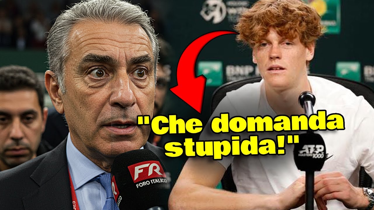Un giornalista fa una domanda 'idiota' a Jannik Sinner – la sua risposta zittisce tutta la sala ...