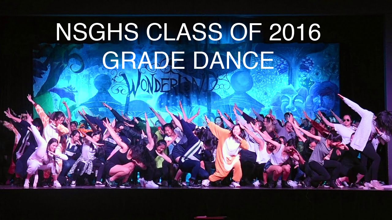 NSGHS Class of 2016 Grade Dance - YouTube