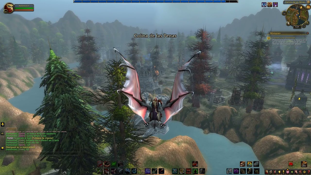 WoW Mision - La Batalla por Andorhal - YouTube