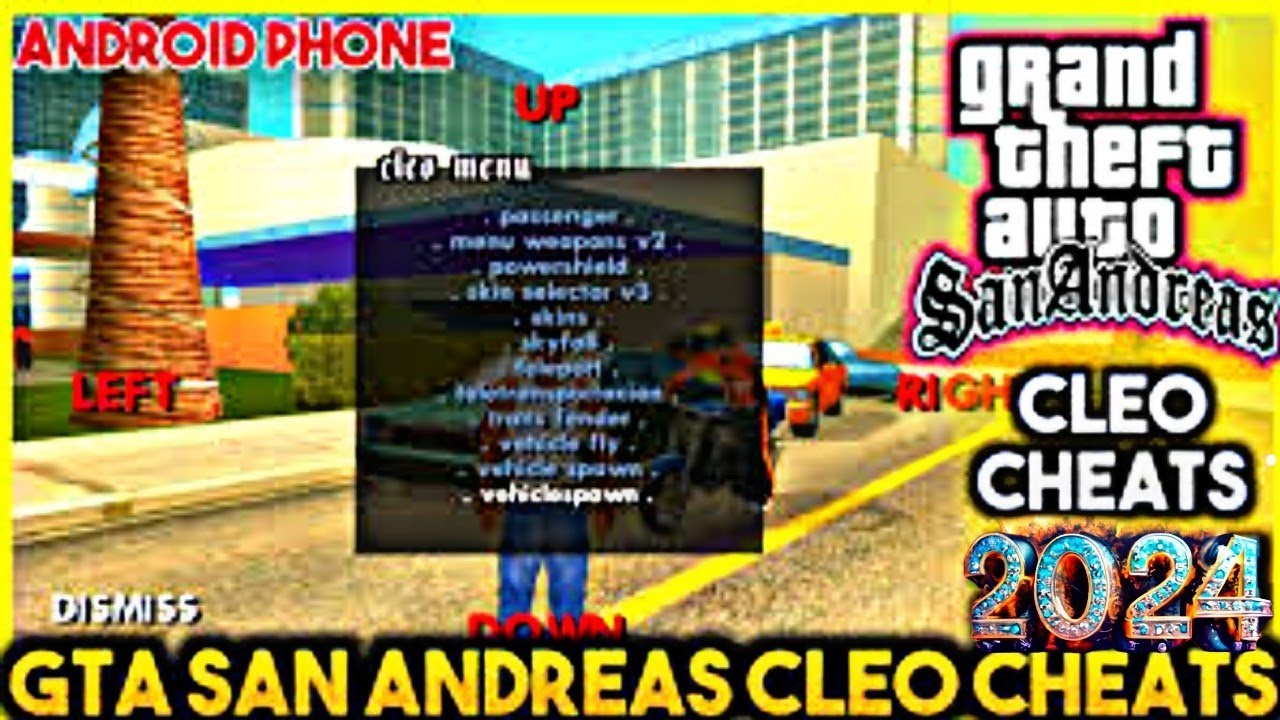 How To Install Cleo Mods In GTA San Andreas Original Android | Scripts ...