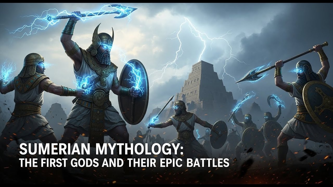 Sumerian mythology: the first gods and their epic battles - YouTube