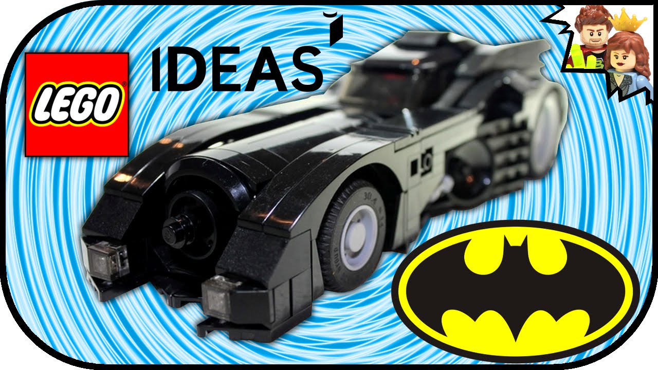 LEGO Ideas Batmobile from 1989 Batman MOC Project - YouTube