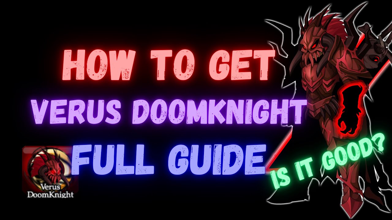 AQW Verus DoomKnight Guide - YouTube