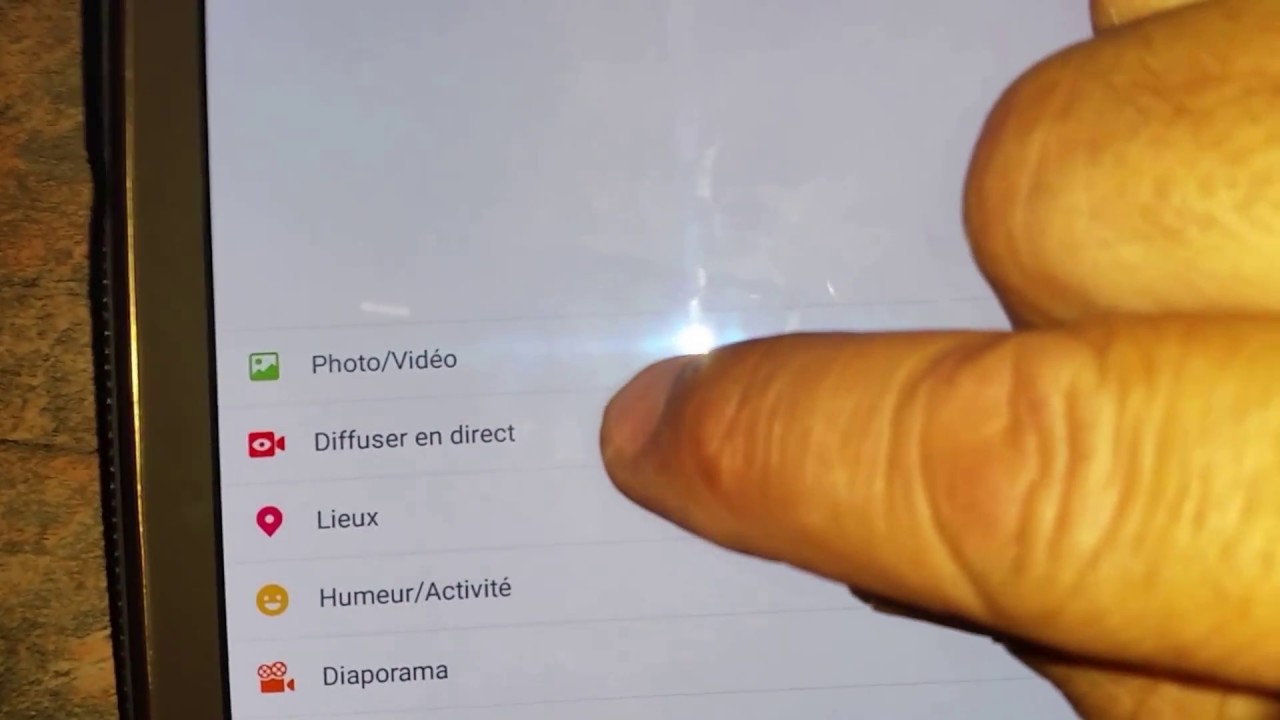 Facebook diffusion vidéo en direct live ( direct ), comment faire avec ...