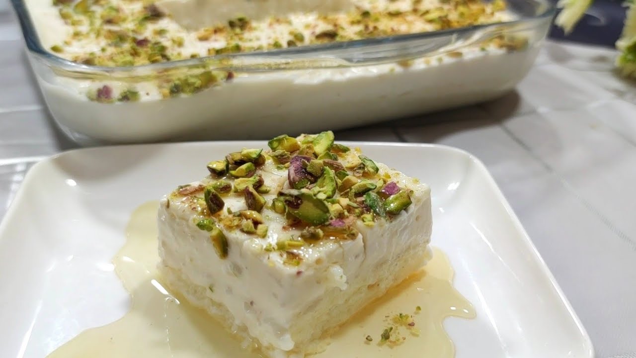 Popular Arabian Dessert Labanese Nights (Layali Lubnan Recipe) - YouTube