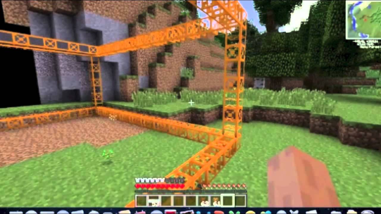 Minecraft- How to turn electricity into build craft -Tekkit - YouTube