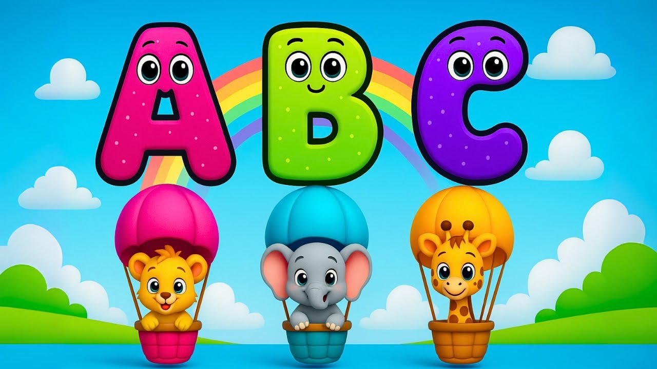 🔴 LIVE 🍭 | ABC Phonics Song in Candy Land | A for Apple 🍎 B for Ball ...