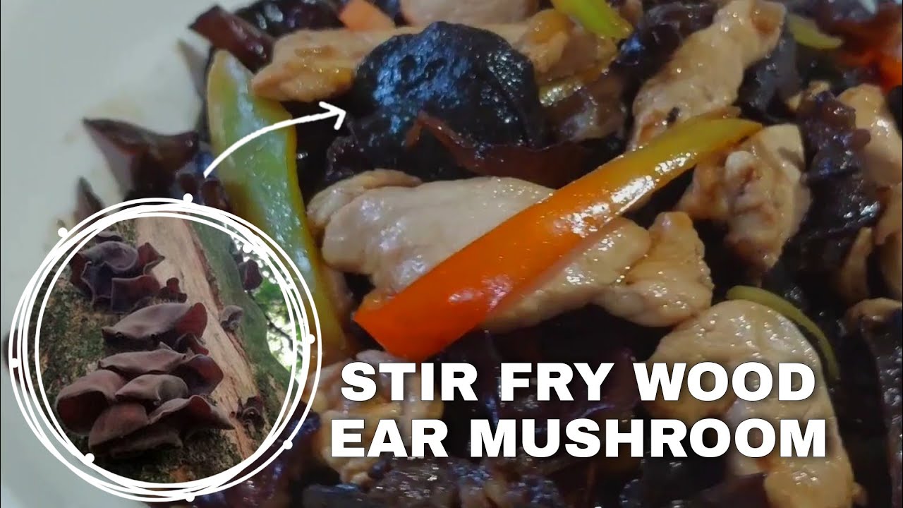 STIR-FRY WOOD EAR MUSHROOM | Ginisang Tenga ng Daga - YouTube