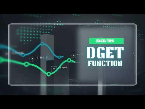 Excel DGET Function - Excel -ийн Dget функцийг ашиглах нь - YouTube