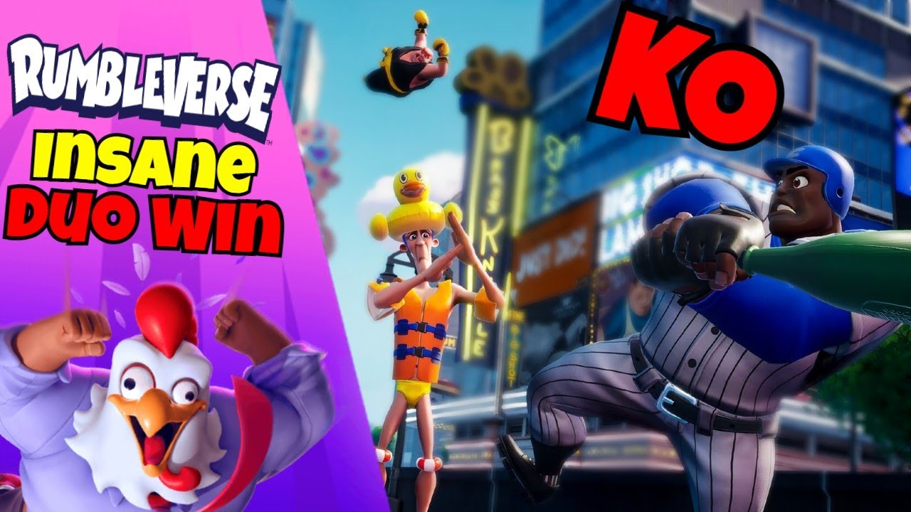 Rumbleverse Gameplay | Insane 21K Damage Duo Win - YouTube