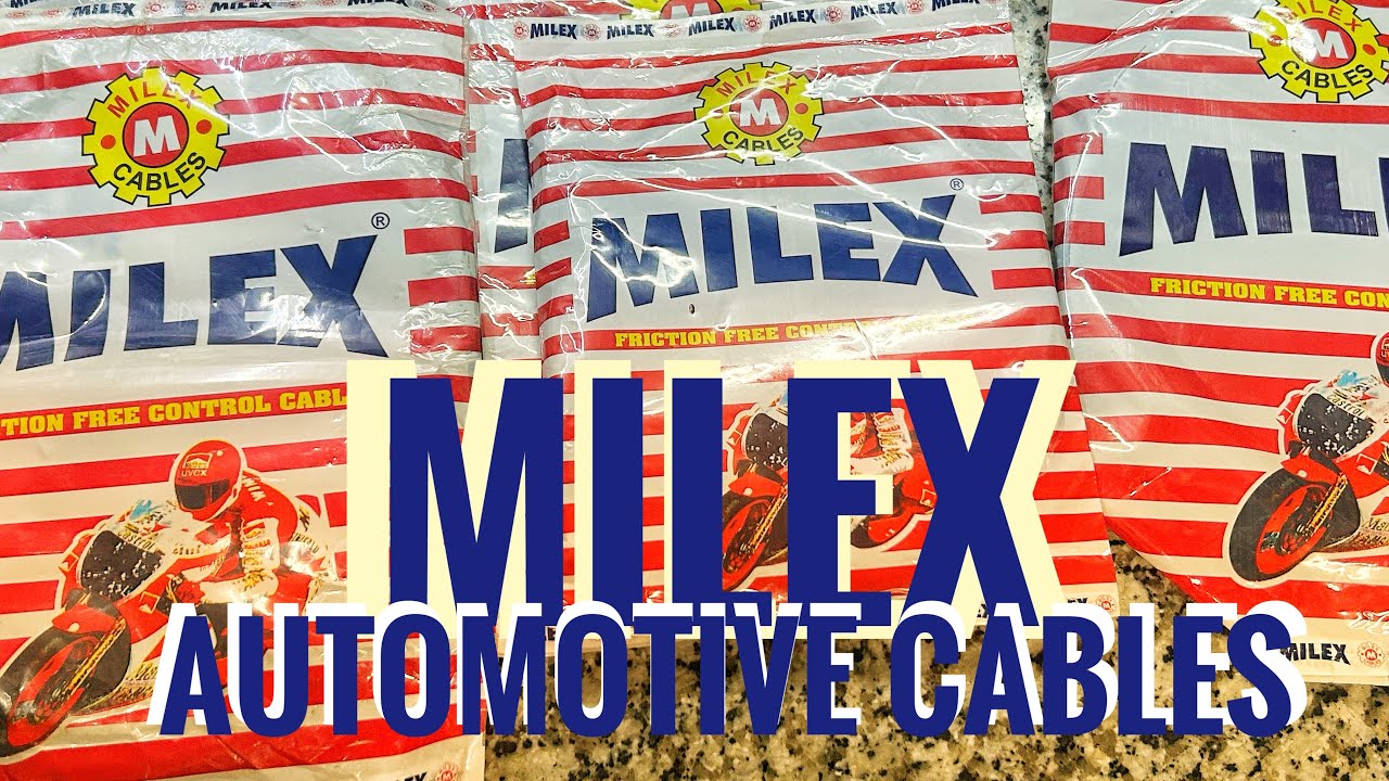 Milex automotive cables - YouTube