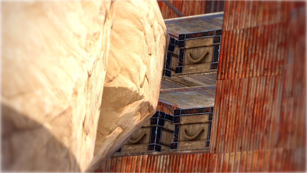 THIS ROCK BASE HAD a HUGE WEAKNESS in the WALLS... - YouTube