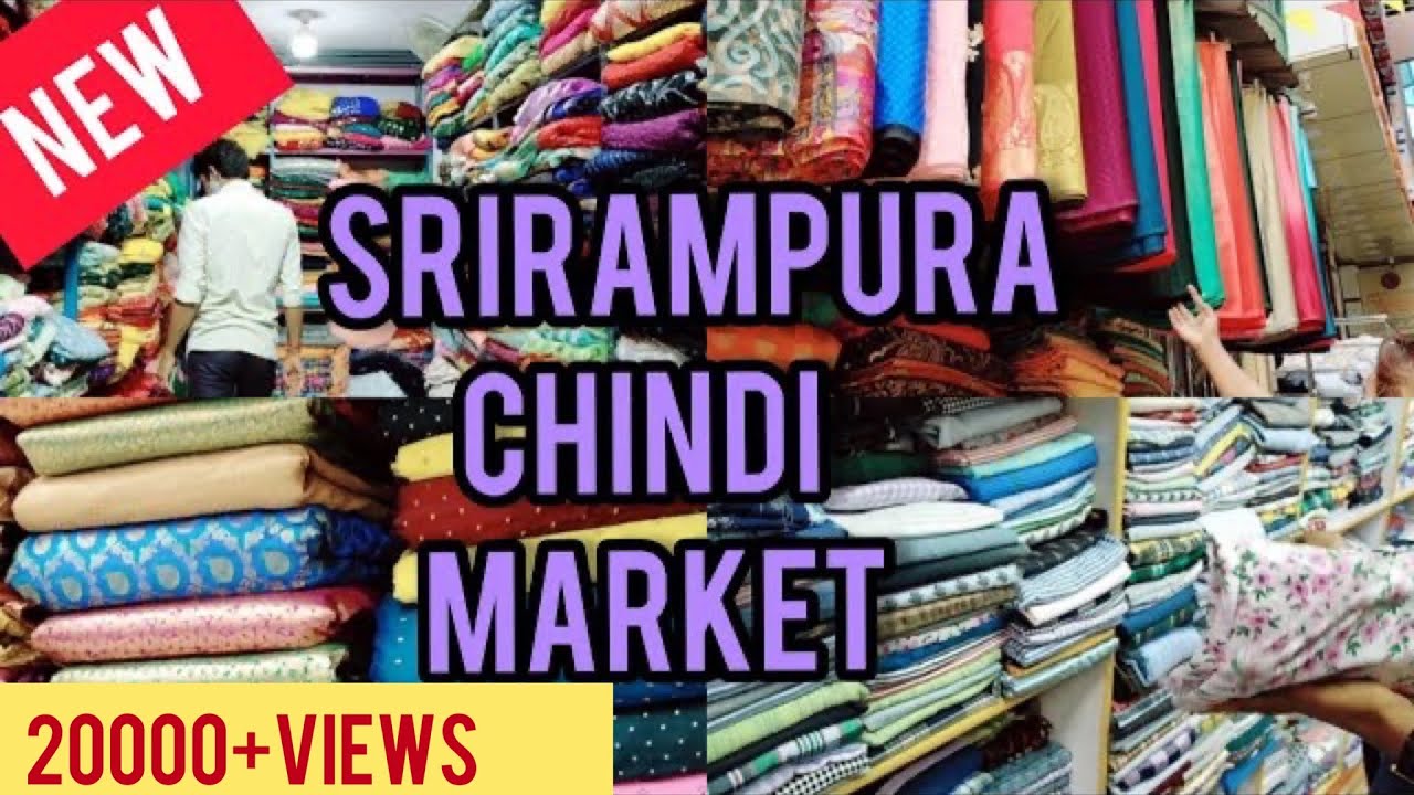MATERIAL SOLD IN KG // SRIRAMPURA CHINDI MARKET in Bangalore தமிழில் ...