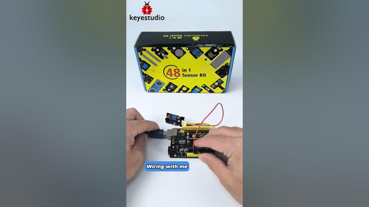 #shorts 🐞 Explore Sensor 🤖Get to know Analog Sound Sensor Today📣# ...