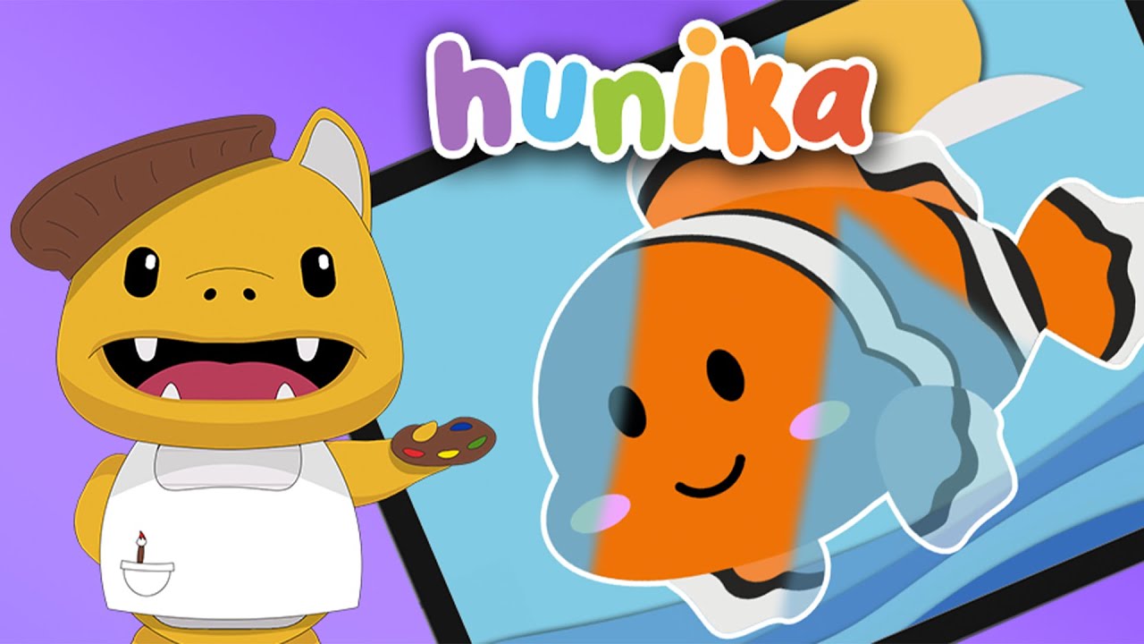 Hunika Boyama 1-5 Yaş Uygulaması - Reklam Tanıtım Videosu - YouTube