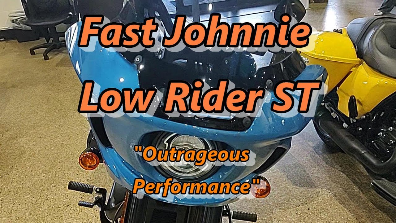 2023 Harley Davidson Fast Johnnie Low Rider ST - YouTube