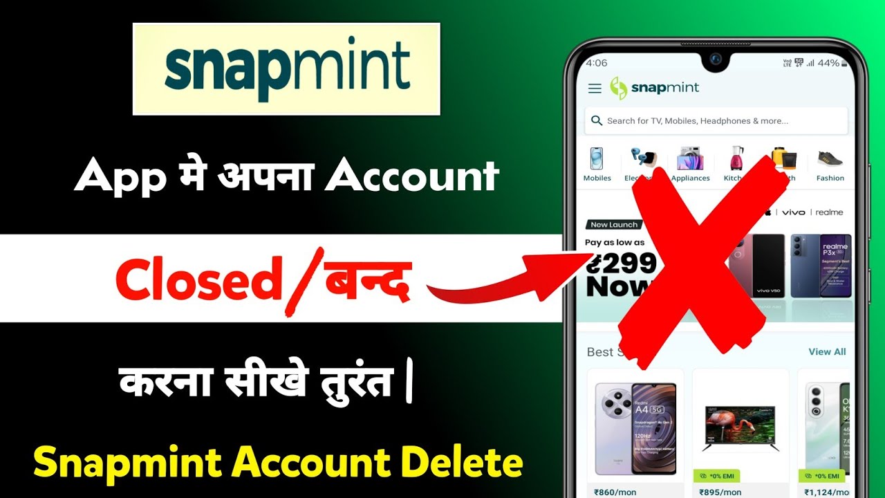 Snapmint Account Delete Kaise Kare | snapmint account close kaise kare ...