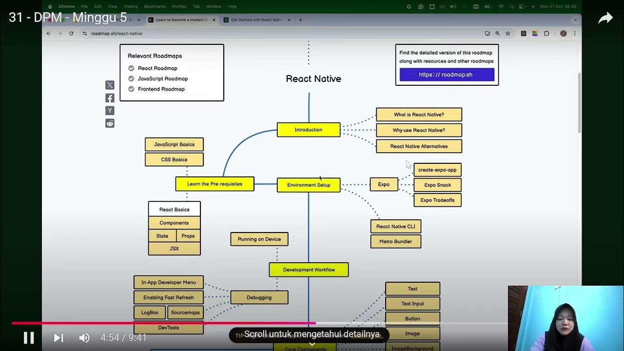 Menyimak materi Tugas 5 Dasar Pemrograman Mobile - YouTube