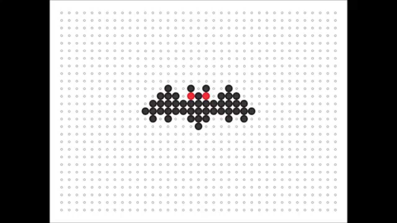 Hama Bead Bat (Halloween Series 2 #11) - YouTube