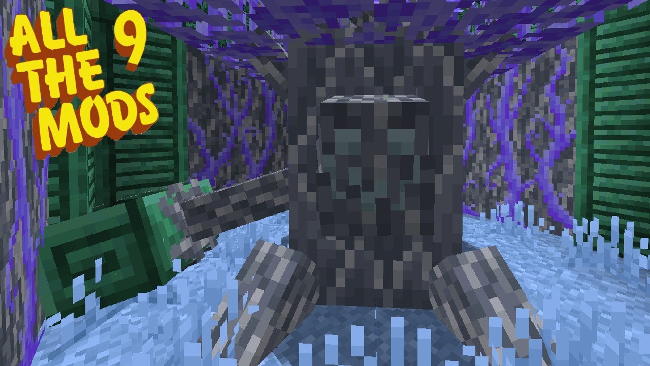 Starlit Crusher Boss - EP116 - All The Mods 9 (Minecraft) - YouTube