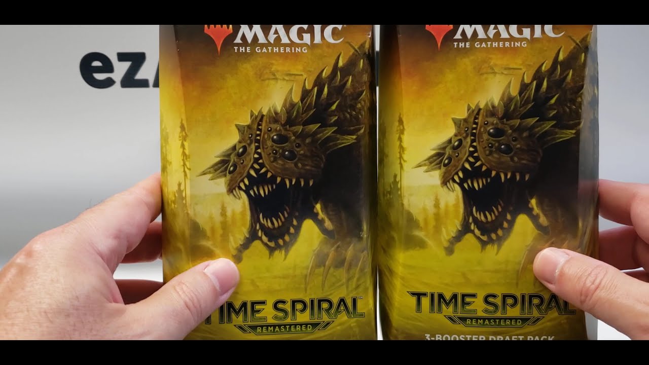 MTG Time Spiral Remastered Booster Packs - YouTube
