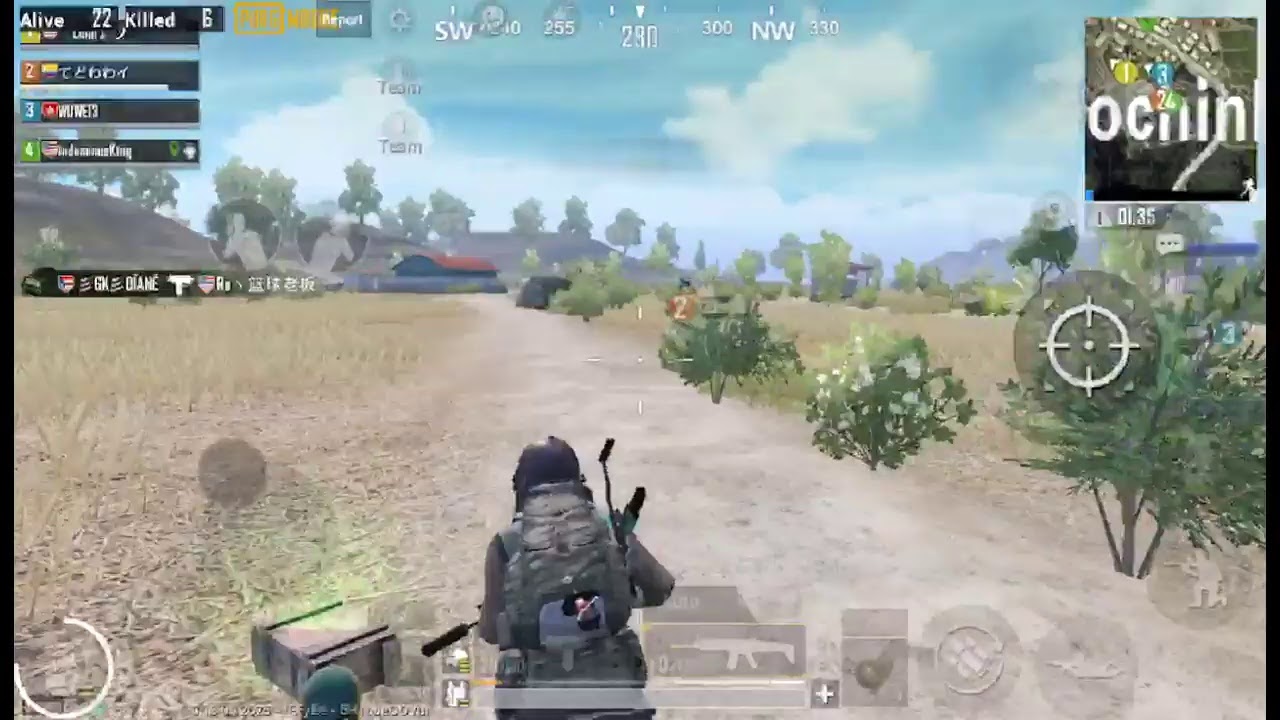 Pushing Crates and Squads in TPP come show your Support!!! - YouTube