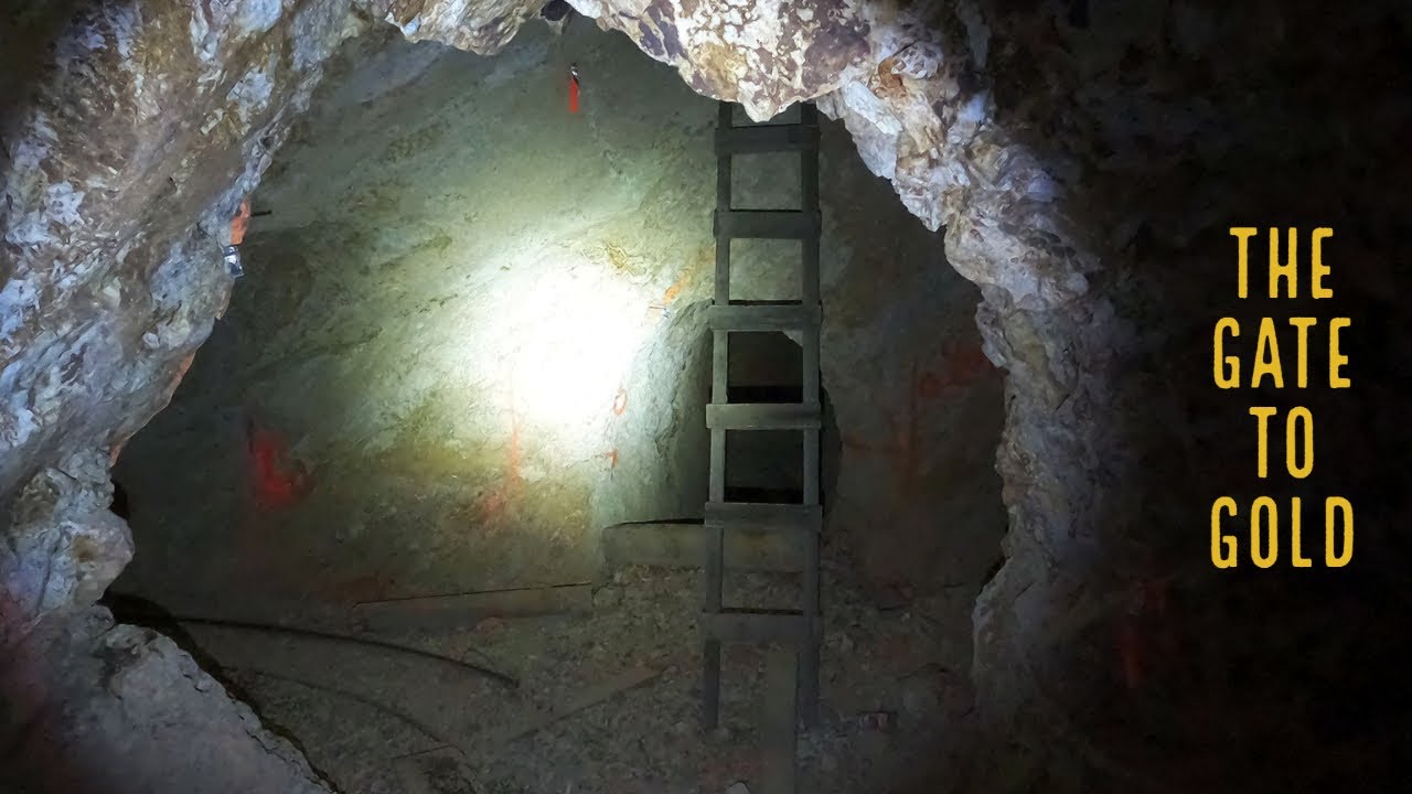The Gate to Gold - A mine marked on both our maps for quite some time ...