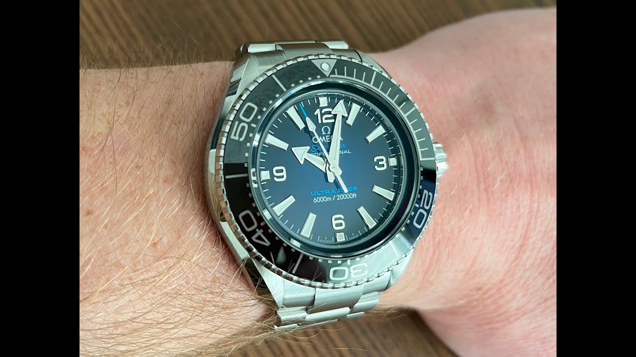 Unboxing Omega Seamaster Planet Ocean Ultra Deep - YouTube