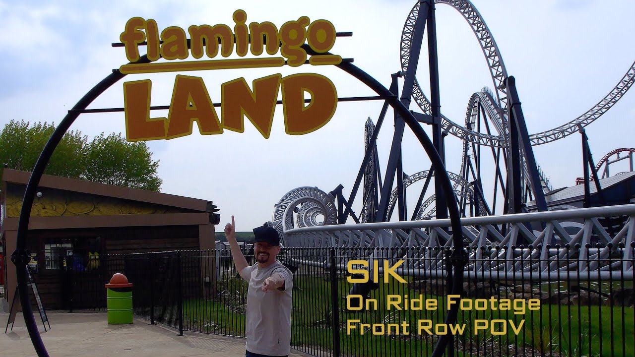 Sik at Flamingo Land, North Yorkshire, England [On Ride Footage - Front ...