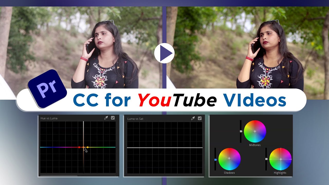 Color Correction for YUTUBE videos | Premier Pro Hindi - YouTube
