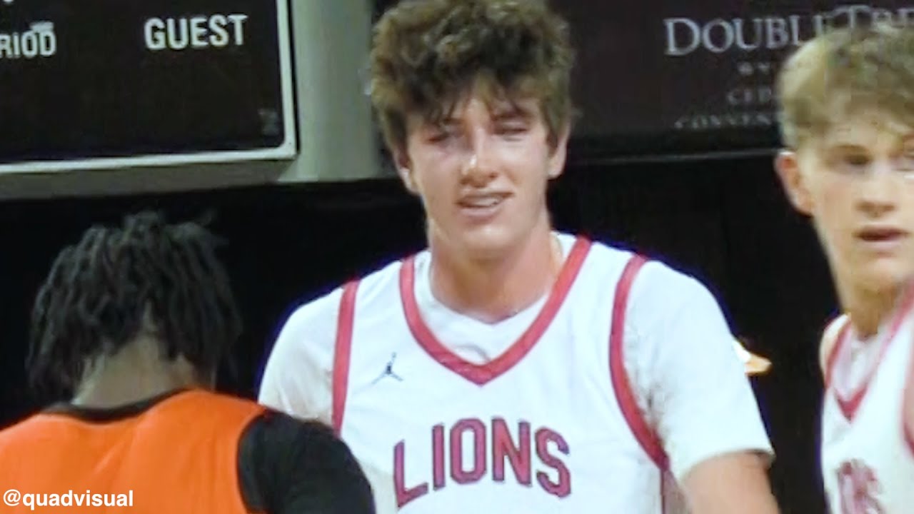 Davis Kern Linn-Mar 6'8 2025 Forward - YouTube