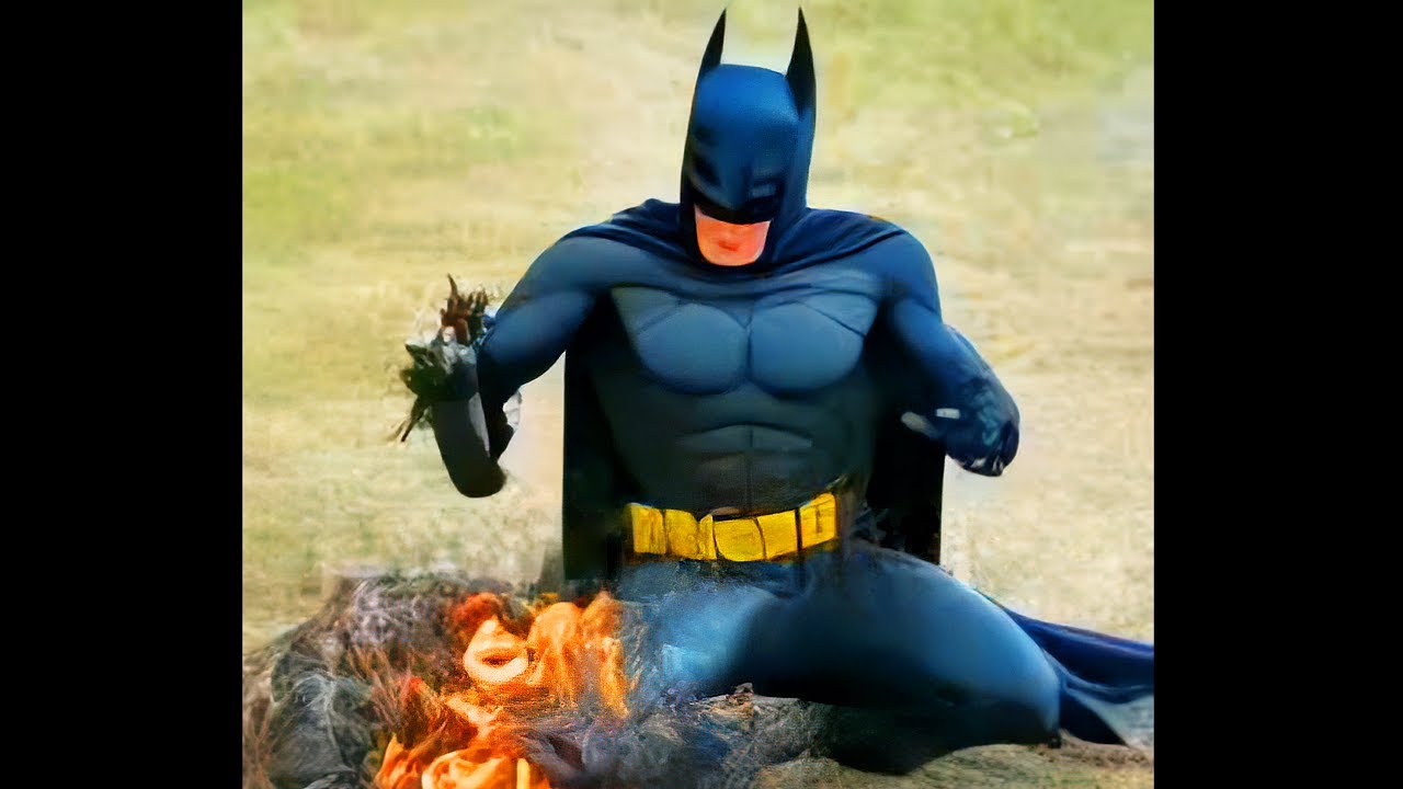 Batman Extinguishing the Fire - YouTube