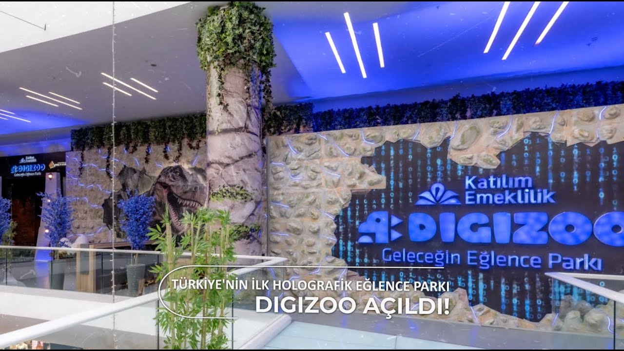 Geleceğin Eğlence Parkı Katılım Emeklilik DigiZoo Açıldı! - YouTube