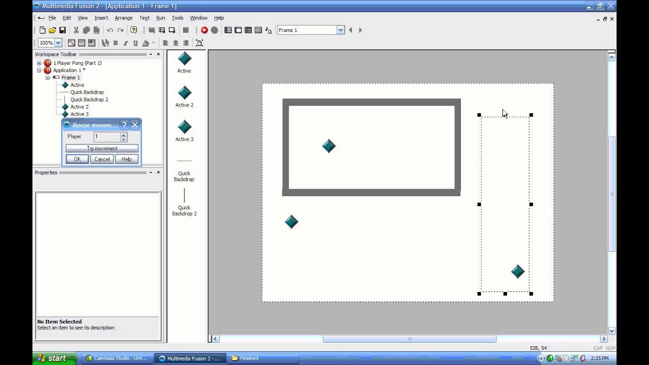 MMF2 Video Tutorial 19 - Mouse Controlled Movement - YouTube