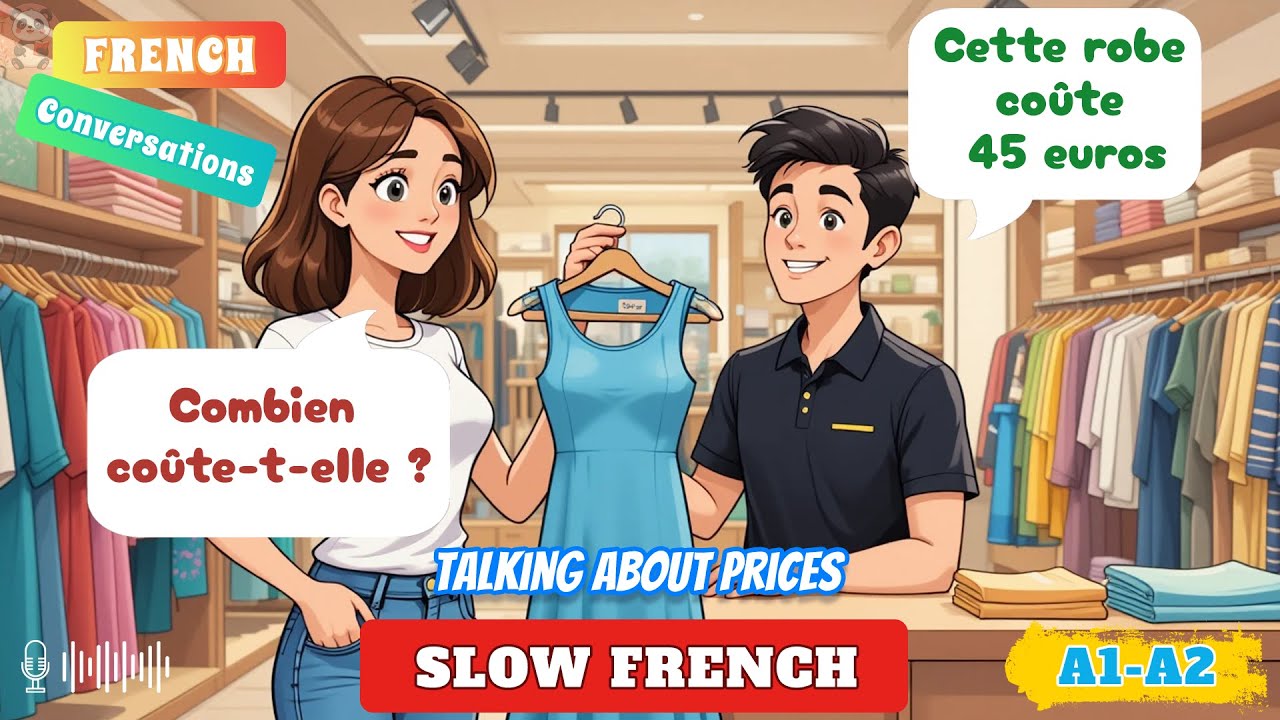 💡 French Conversation for Beginners: Talking About Prices | With ...