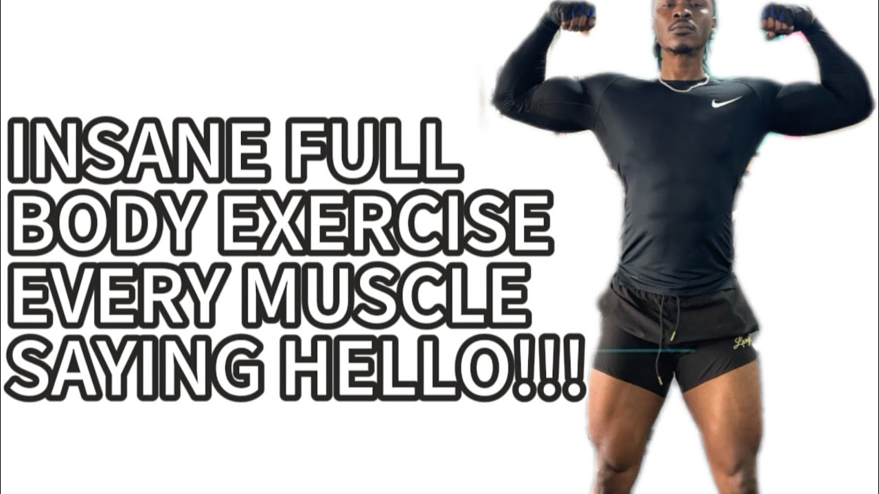 INSANE FULL BODY EXERCISE, EVERY SINGLE MUSCLE SAYING HELLO!!!🤕😂 - YouTube