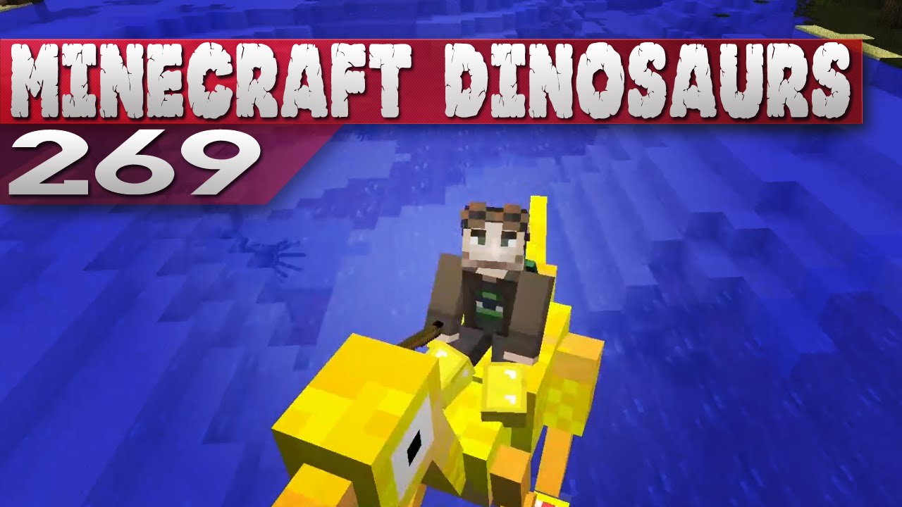 Minecraft Dinosaurs! || 269 || Gallimimus Gallop - YouTube